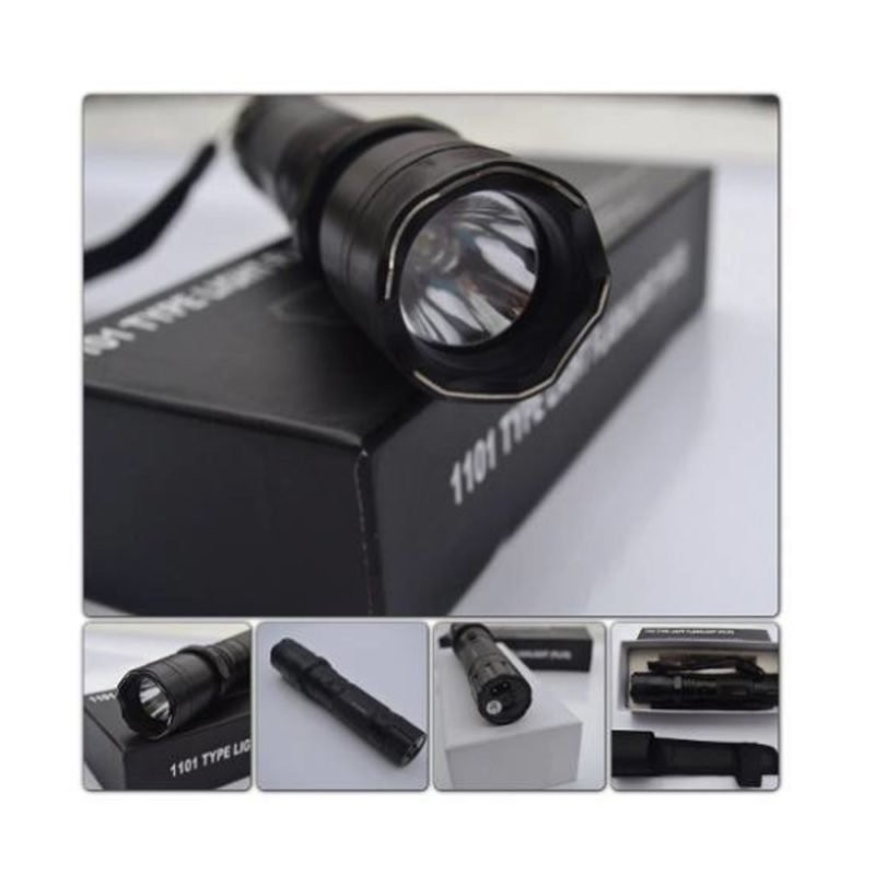 Linterna Led Recargable Con Taser Defensa Personal 1101 – El Baratillo