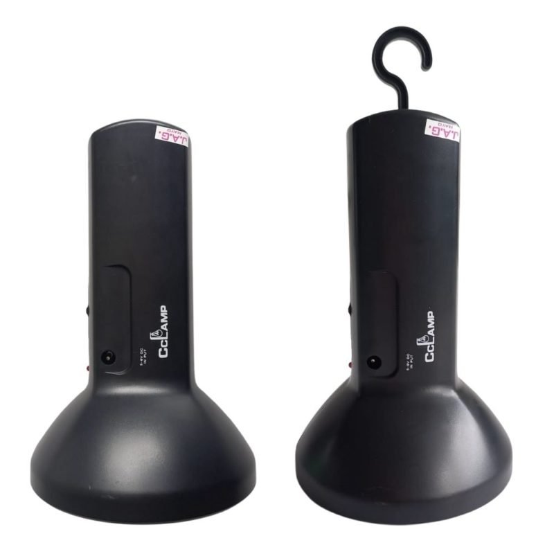 Linterna LED recargable con panel solar CCLAMP CL-058 – El Baratillo
